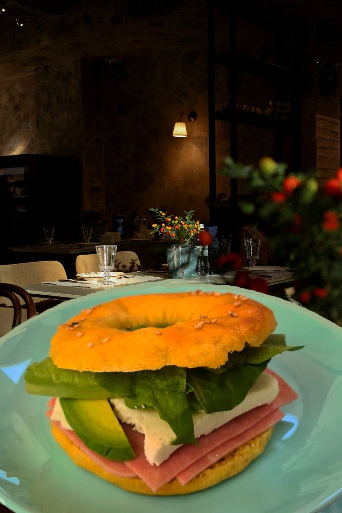 Bagel de Jamón Keto – Panadería Keto CDMX – Dulce Vida Keto